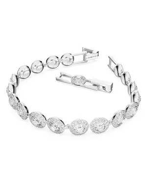SWAROVSKI Una Necklace, Bracelet & Stud Earrings Set - Silver