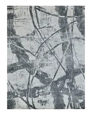 EXQUISITE RUGS Gianni 6243 Area Rug, 6' X 9 - Slate