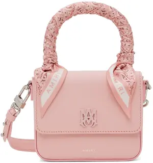 Amiri AMIRI Pink Bandana Micro Ma Bag - Pink