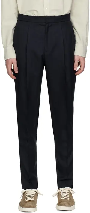 Officine Générale Officine Générale Navy Drew Trousers Dark Navy