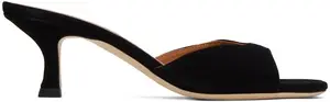 Staud Staud Black Brigitte Heeled Sandals - Blk Black