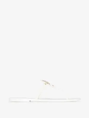 Tory Burch Tory Burch Mini Miller Sandals White