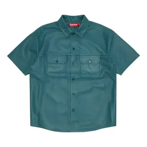 Supreme Leather Short Sleeve Shirt