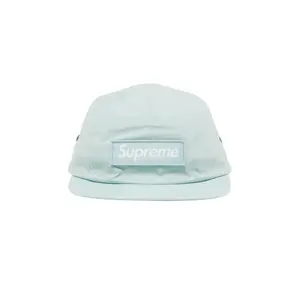 Supreme Waxed Cotton Camp Cap - Blue