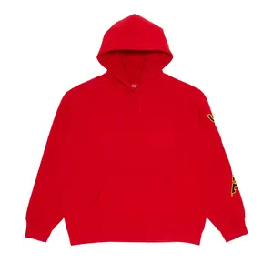 Supreme Supreme Sleeve Arc Hooded Sweatshirt Red