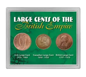 AMERICAN COIN TREASURES American Coin Large Cents Of The British Empire Set - One-color