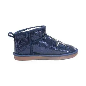 CUCE Dallas Cowboys Sequin Ankle Boots