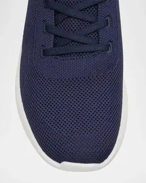 Peter Millar Glide Mesh Low-top Sneakers - Navy