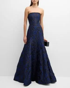 sachin and babi light blue dress Naeem Khan Spring 2021 Ready-to-Wear Collection