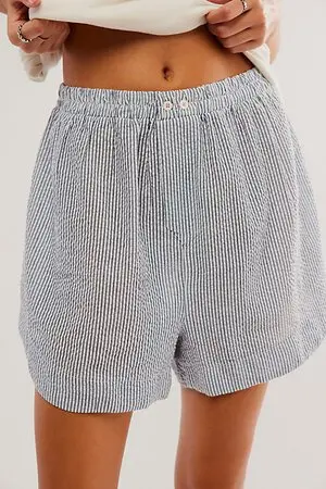 Free People Intimately Cloud Nine Seersucker Boxers