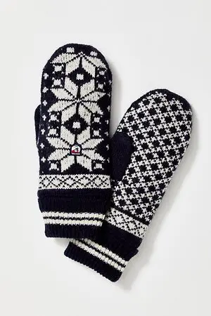 HESTRA Isvik Mittens - Navy