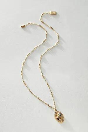 MIRANDA FRYE Brinley Chain With Wanderlust Charm
