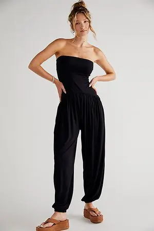 Balloon-Leg Jumpsuits