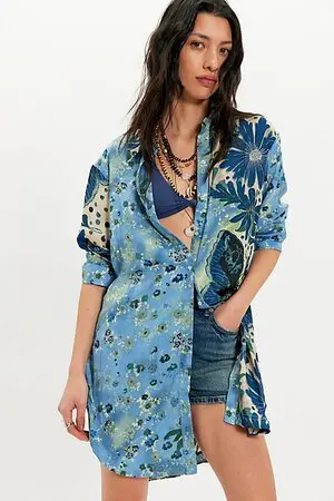 Free People Shirt Tail Hem Shirts For Women