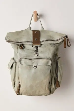 Free People Brigade Leather Backpack