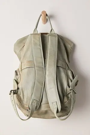 Free People Brigade Leather Backpack
