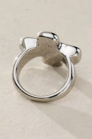 Free People Cross Ring - Silver