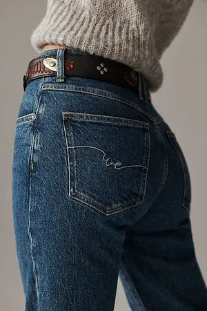 Free People We The Free Risk Taker Mid-rise Jeans - Be Bold