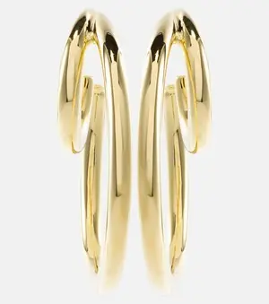 JENNIFER FISHER Double Baby Hoop Earrings - Gold