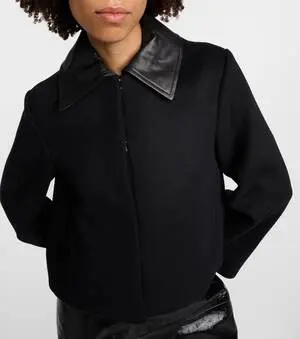 Proenza Schouler Cropped Wool-blend Jacket