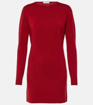 Max Mara Eridani Wool Mini Dress