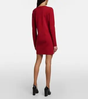 Max Mara Eridani Wool Mini Dress