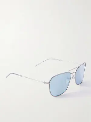 Ray-ban Caravan Reverse Square-frame -tone Sunglasses