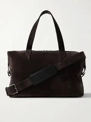 METIER Nomad All Day Suede Holdall - Brown
