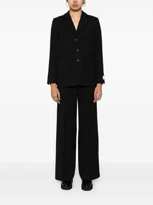 Maison Kitsuné Logo-tag Textured Blazer