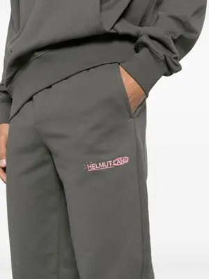 Helmut Lang Logo-print Cotton Track Pants