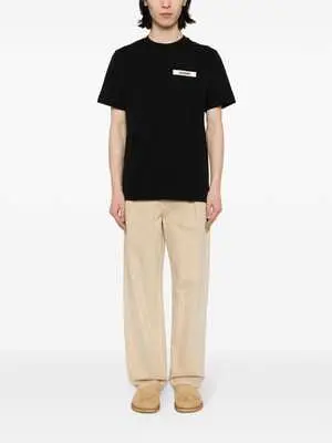 Jacquemus Logo-patch T-shirt - Black