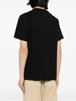 Jacquemus Logo-patch T-shirt - Black