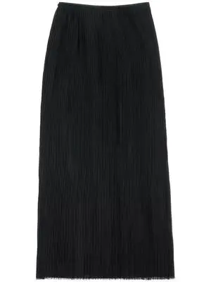 MAISON MARGIELA Pleated Maxi Skirt