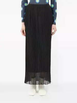 MAISON MARGIELA Pleated Maxi Skirt