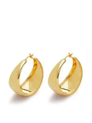 Monica Vinader Kate Young Hoop Earrings - Gold