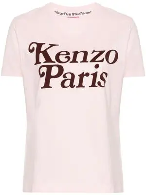 Kenzo X Verdy Logo-print Cotton T-shirt - Pink