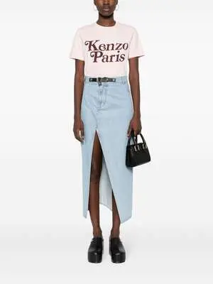 Kenzo X Verdy Logo-print Cotton T-shirt - Pink