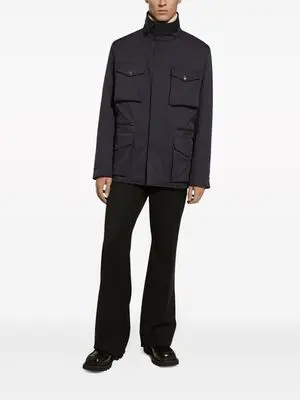 Dolce & Gabbana Multi-pocket Safari Jacket - Blue