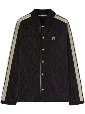 Palm Angels Dragon-monogram Track Shirt