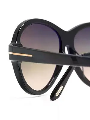 TOM FORD Camryn Round-frame Sunglasses