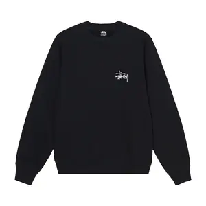 StÜssy Basic Crew - Black