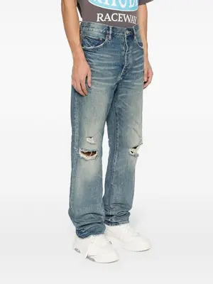 PURPLE BRAND P011 Vintage Knee Slit Jeans