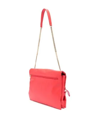 LANCEL Medium Billie Leather Bag - Red