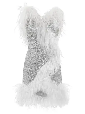 Open Back Mini Party Dress