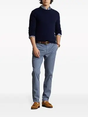 Polo Ralph Lauren Logo-tag Twill Straight-leg Trousers