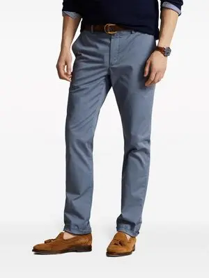 Polo Ralph Lauren Logo-tag Twill Straight-leg Trousers