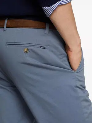 Polo Ralph Lauren Logo-tag Twill Straight-leg Trousers