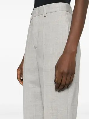 P.a.r.o.s.h High-waisted Tailored Trousers - Grey