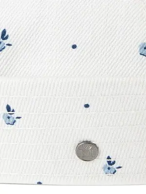 MAISON MICHEL Trey Floral-print Hat