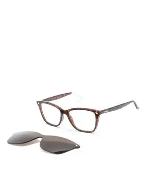 SNOB Butterfly Frame Clip-on Eyeglasses